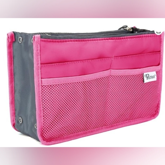 Periea | Bags | Periea Chelsy Purse Organizer Pink | Poshmark